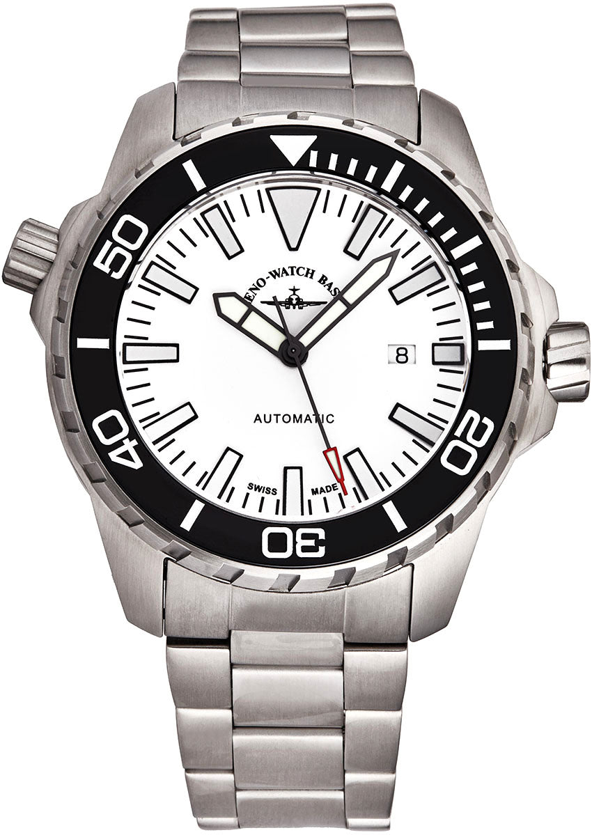 Professional Diver Pro Diver 2 white MB – ZENO-WATCH BASEL