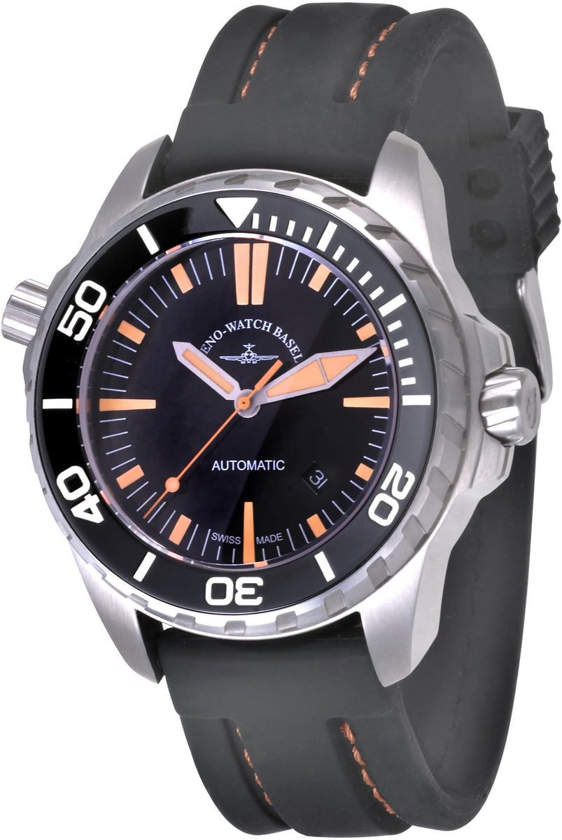 Professional Diver Pro Diver 2 orange – ZENO-WATCH BASEL