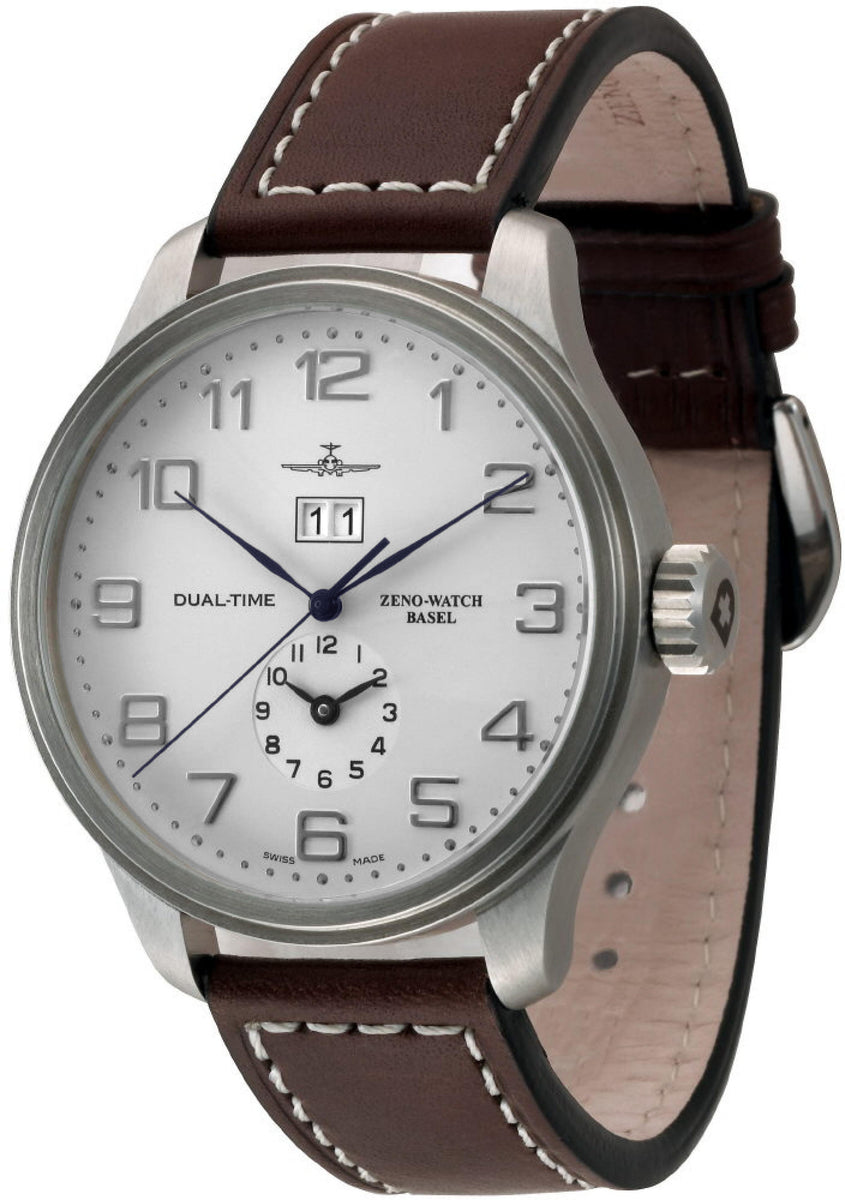 OS Retro Big Date + Dual-Time – ZENO-WATCH BASEL