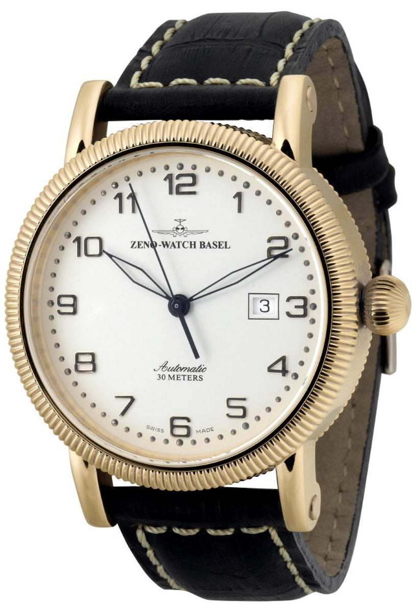 Nostalgia Retro Automatic, PVD rose gold plated – ZENO-WATCH BASEL